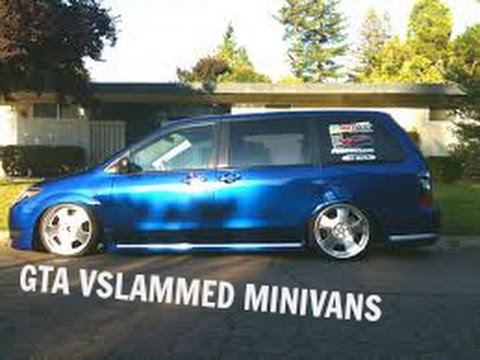 GTA V | SLAMMED MINI VAN SHOWCASE - YouTube