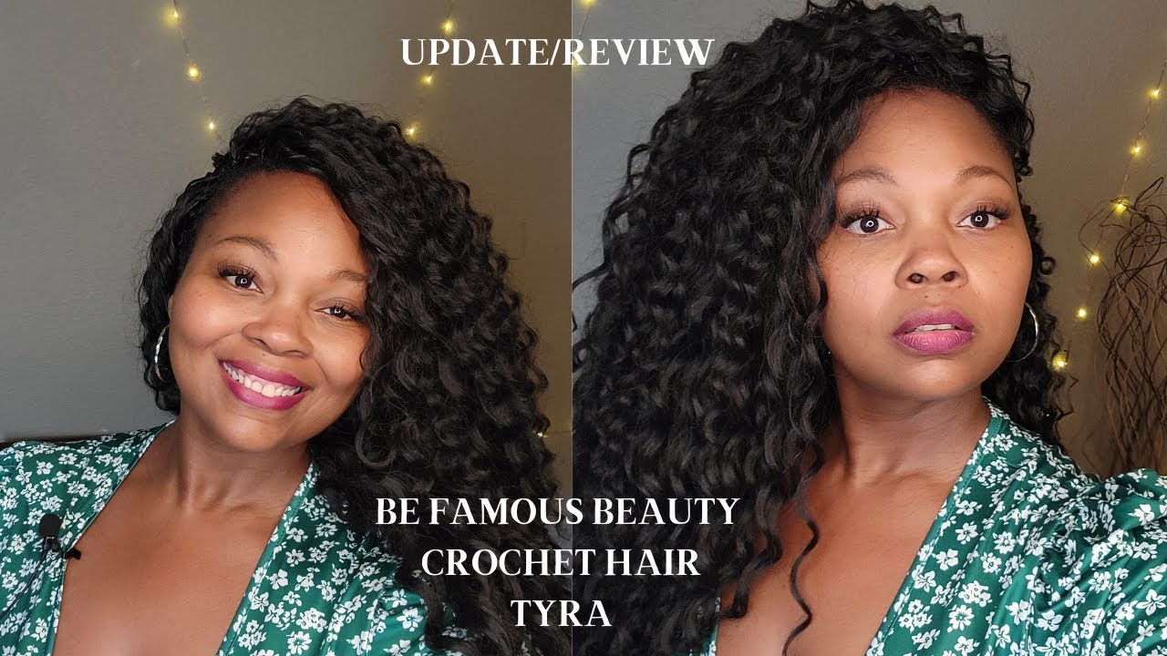 CROCHET UPDATE| BE FAMOUS BEAUTY| TYRA |COLOR 1B| SHEBA - YouTube