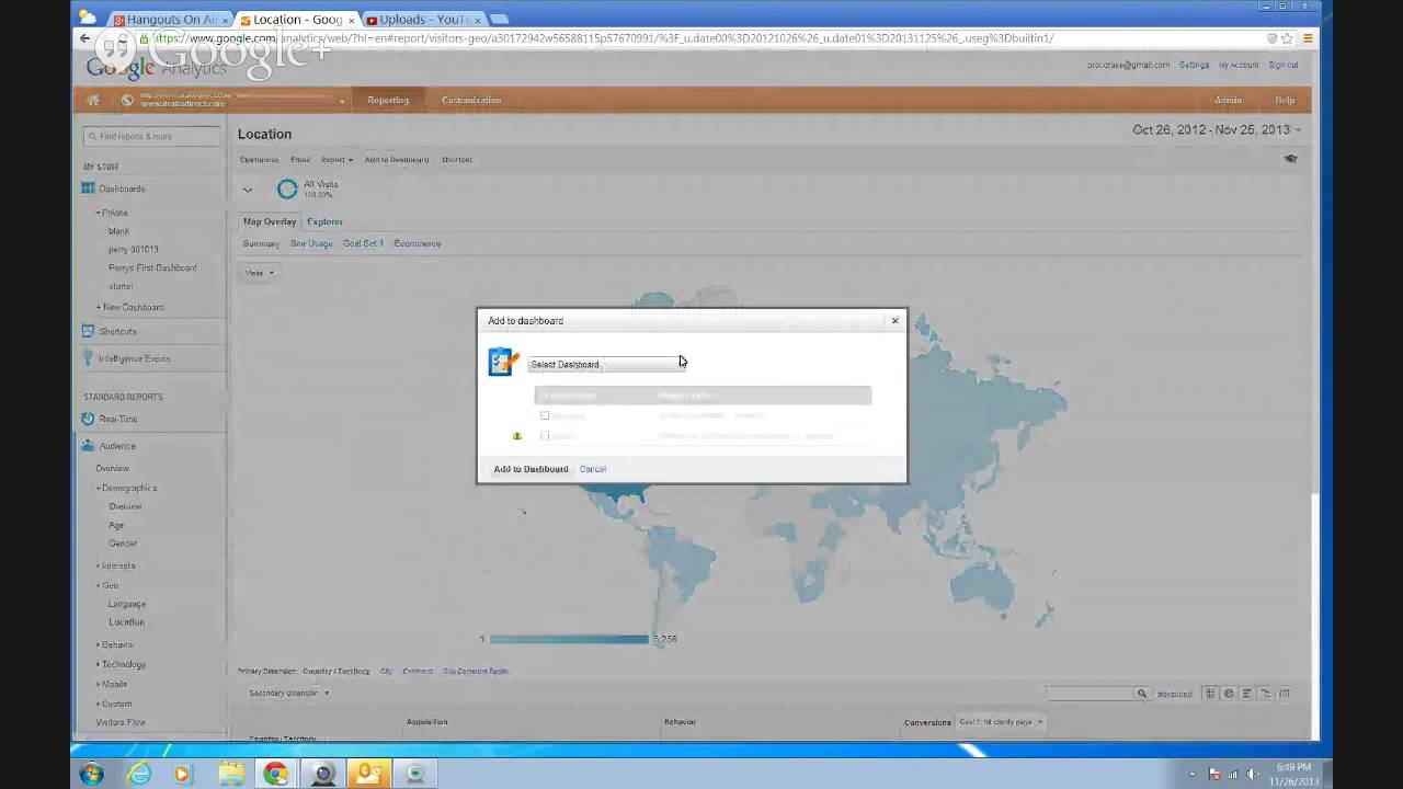 Google Analytics: Dashboards - YouTube