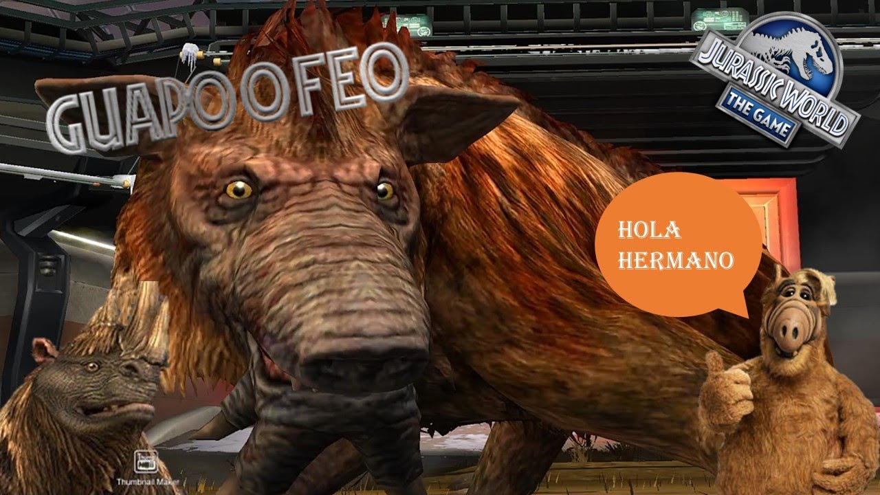 !!Desde Alive a THE GAME¡¡ estrenando al "Andrewtherium" _ JURASSIC ...