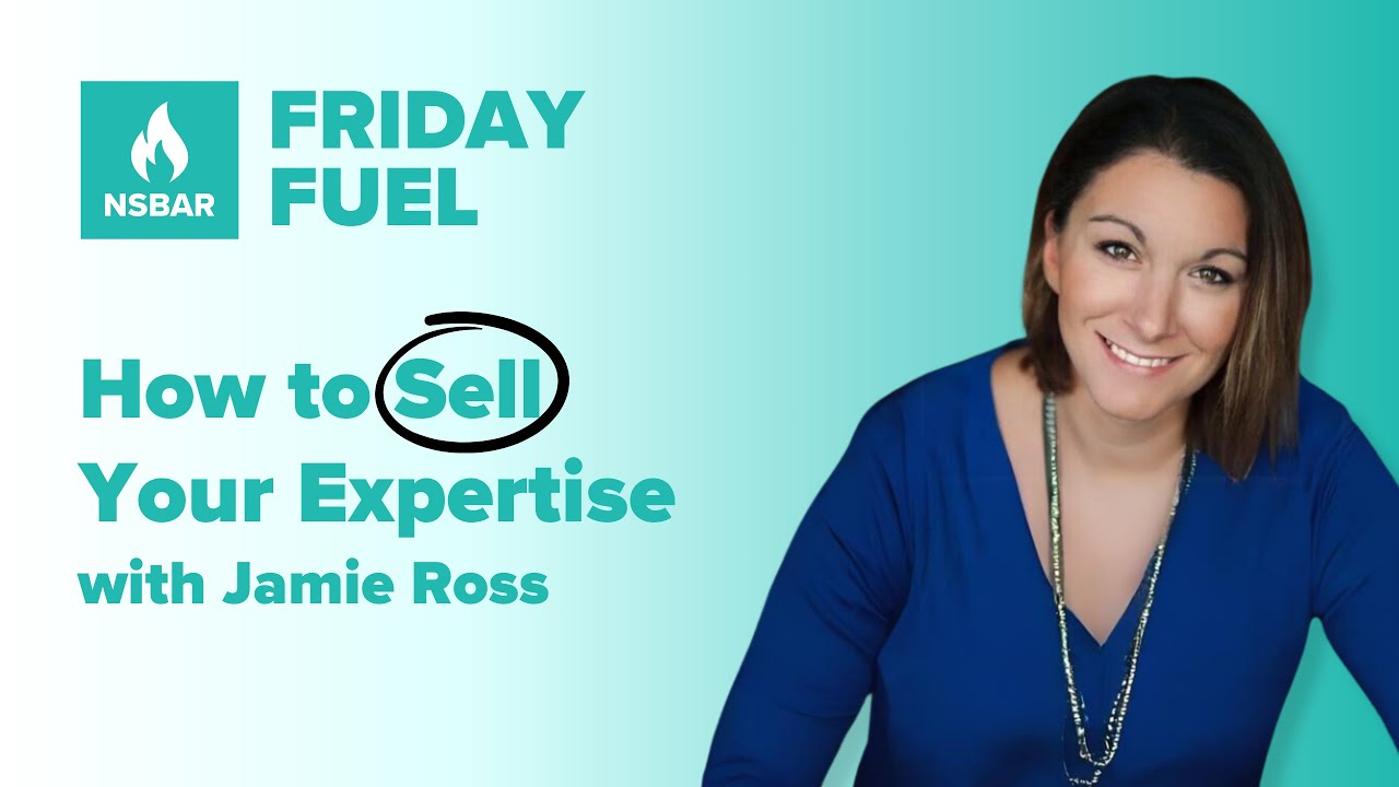 Friday Fuel with Jamie Ross: How to Sell Your Expertise - YouTube