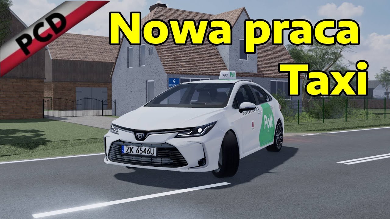 TAXI JUŻ JEST W PCD - Kapio w Roblox - Polish Car Driving - YouTube