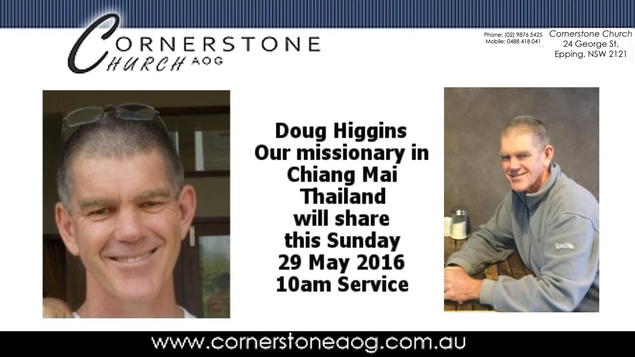 Doug Higgins at Cornerstone Epping on 29 May 2016 - YouTube