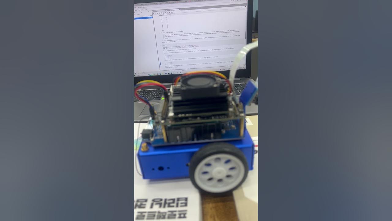 jetbot 젯봇 제어하기 한컴아카데미 #automobile - YouTube
