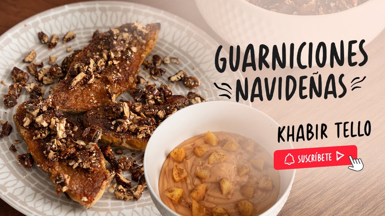 GUARNICIONES NAVIDEÑAS: PURÉ DE MANZANA Y CAMOTE | RECETA NAVIDEÑA Y ...