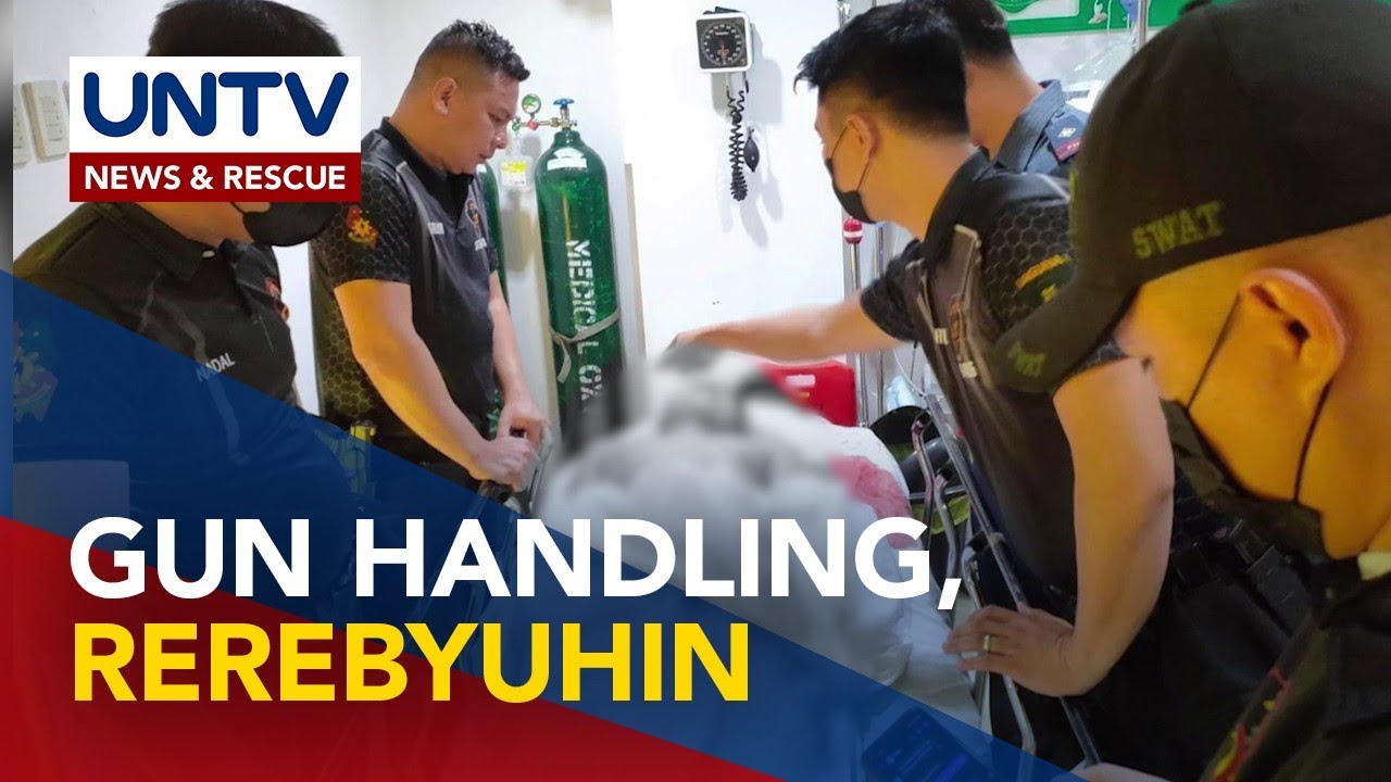PNP gun safety handling, ipinarerebyu kasunod ng aksidenteng ...