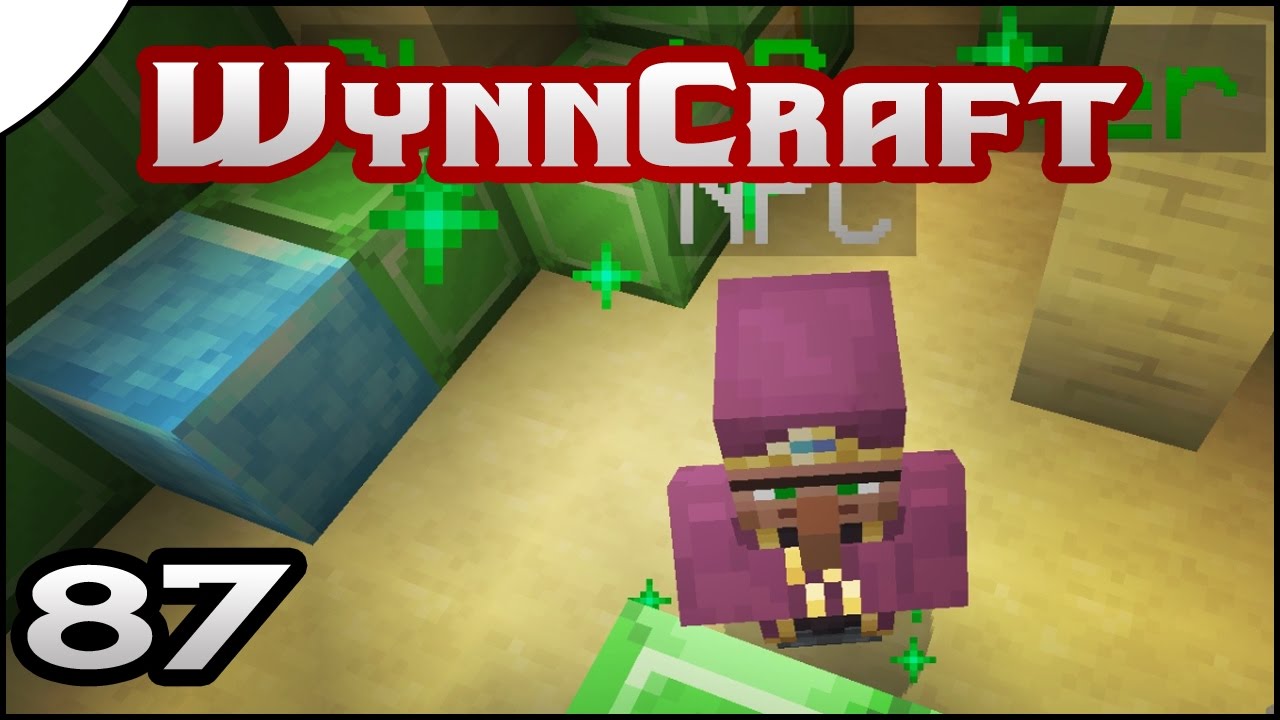 WynnCraft || 87 || Let's Rob The Bank! - YouTube