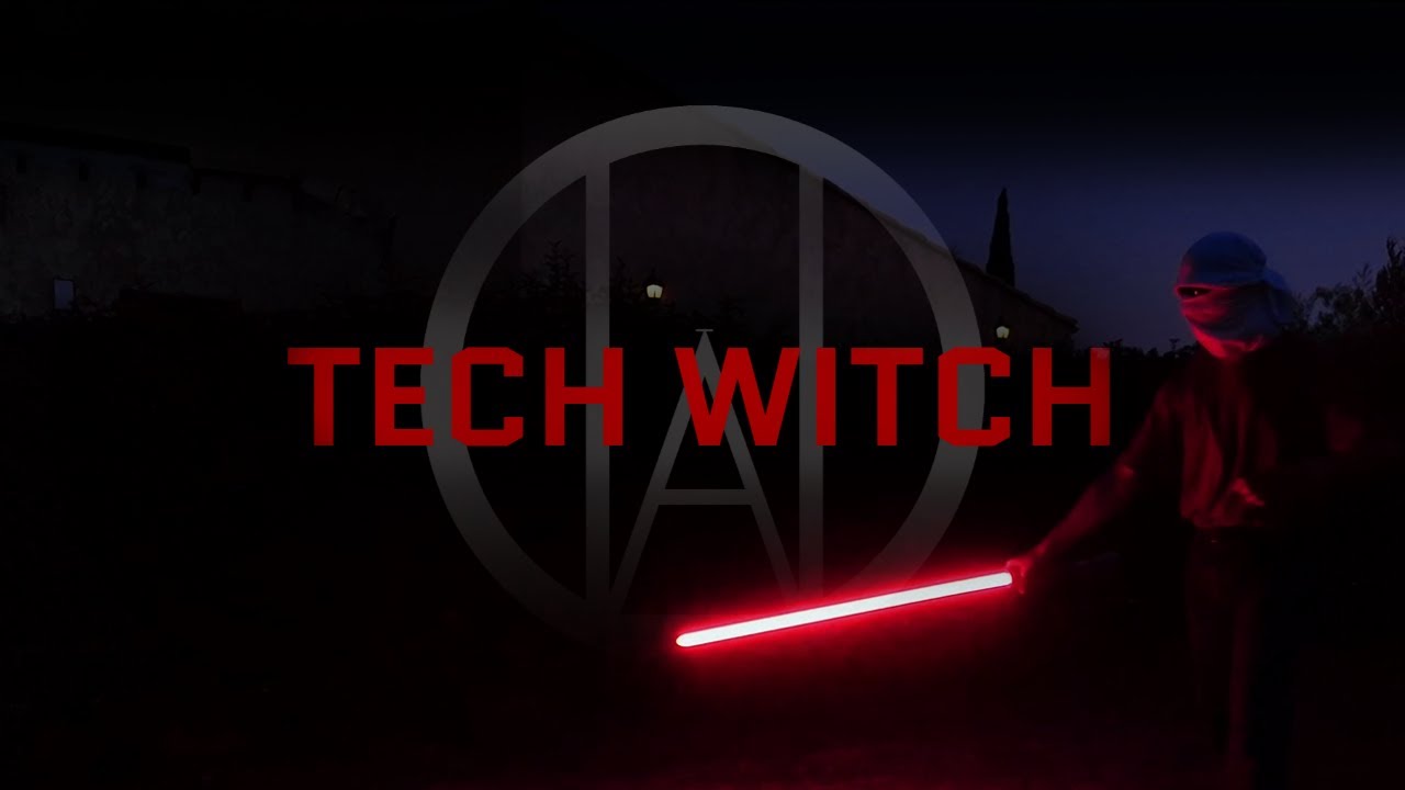 Tech Witch | Saber Sound Font (4K) - YouTube