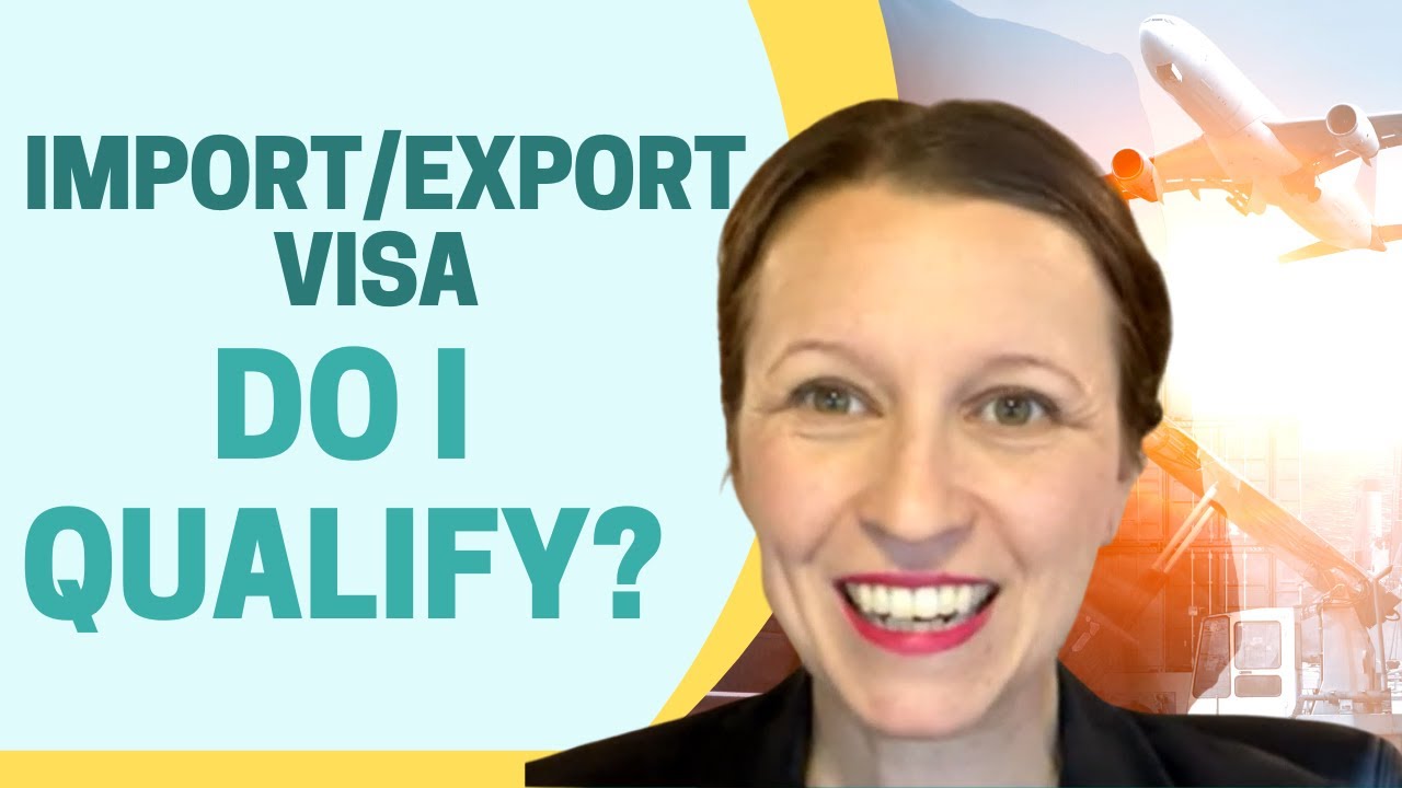 USA Import/Export E-1 Visa - Do you qualify? - YouTube