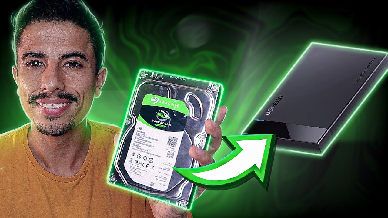 Como TRANSFORMAR O SEU HD em HD EXTERNO USB! - YouTube