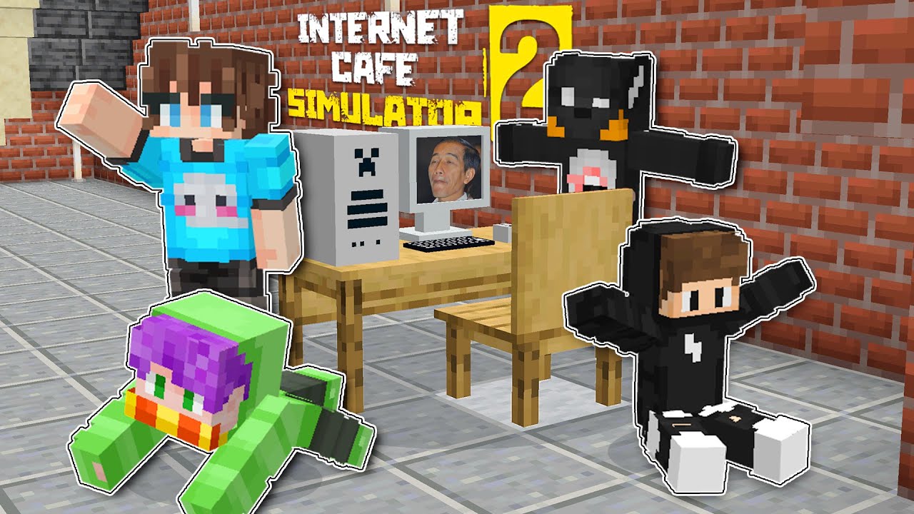 Warnet Simulator di Minecraft! - Bunuhin Youtuber Biar Kaya Raya! - YouTube
