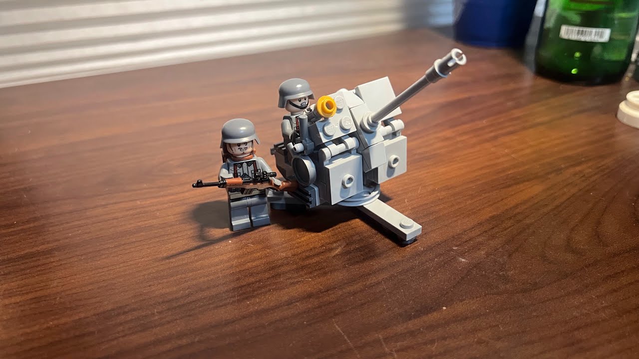 Building a LEGO 20mm Flak 38 - YouTube