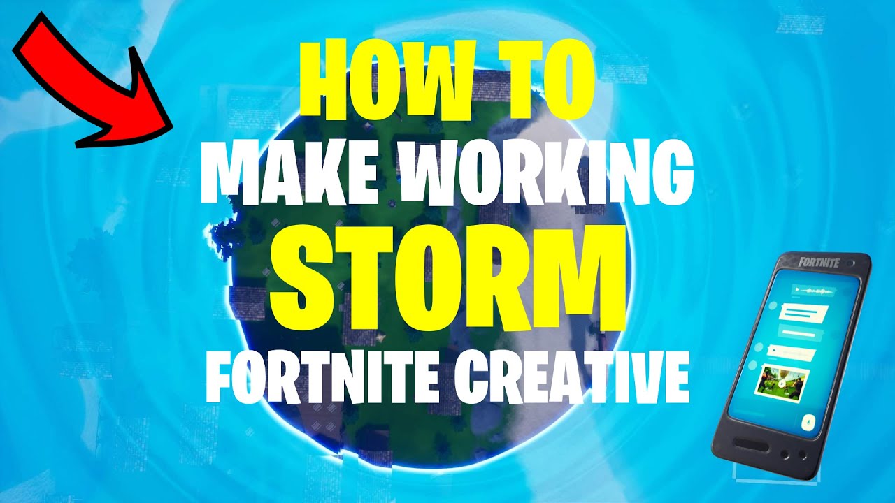 How To Create A Storm | Fortnite Mini BR Tutorial #4 (UPDATED TUTORIAL ...