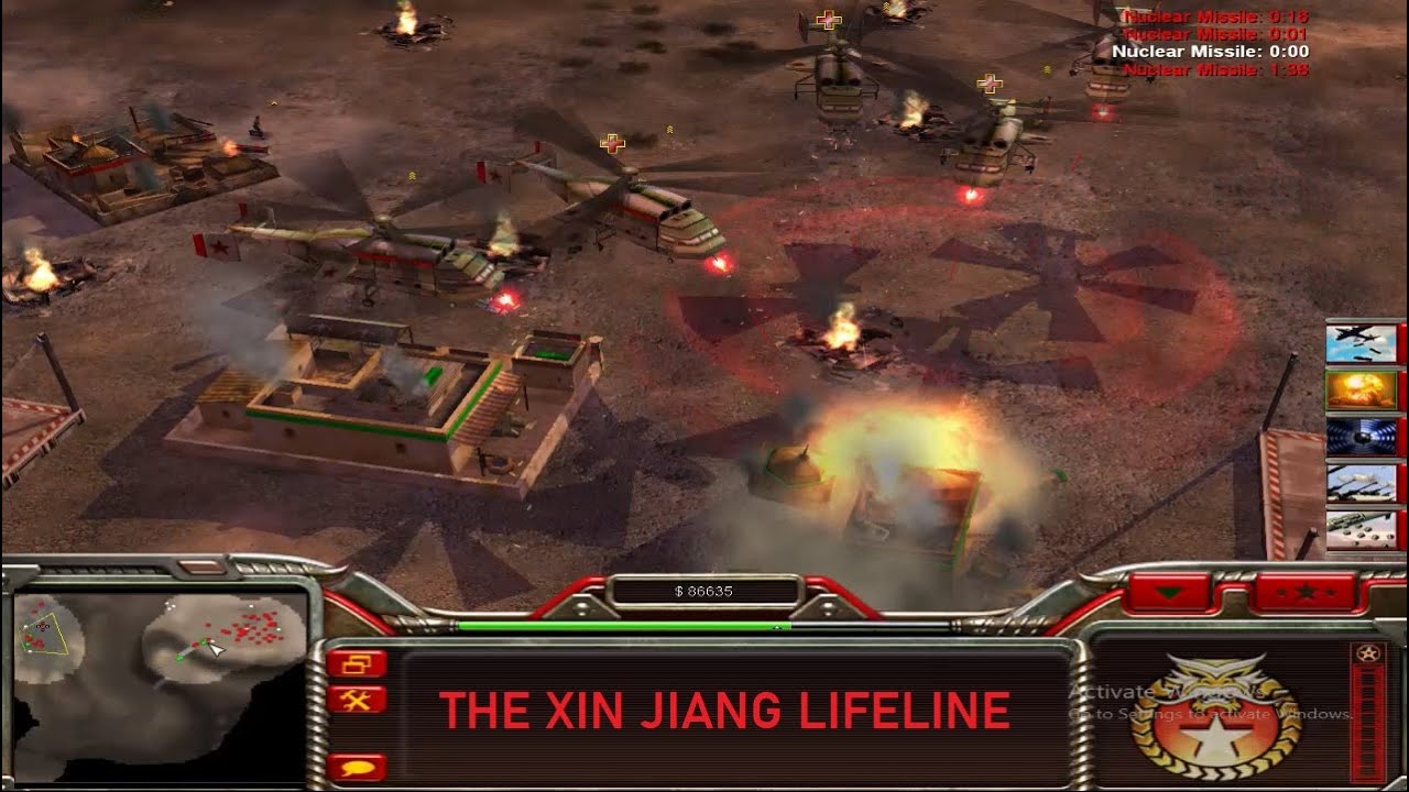Command & Conquer - Generals Game-play (CUSTOM MISSION - CHINA : The ...