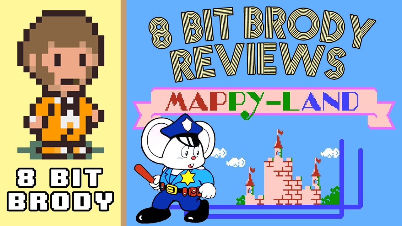 Mappy-Land (NES) Review |8 Bit Brody| - YouTube