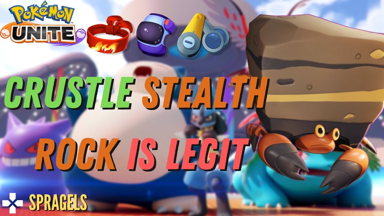 Crustle Stealth Rock Build Is SO GOOD! - Pokémon Unite - YouTube