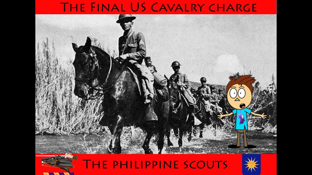 Final U.S Cavalry charge - The Philippine Scouts - YouTube