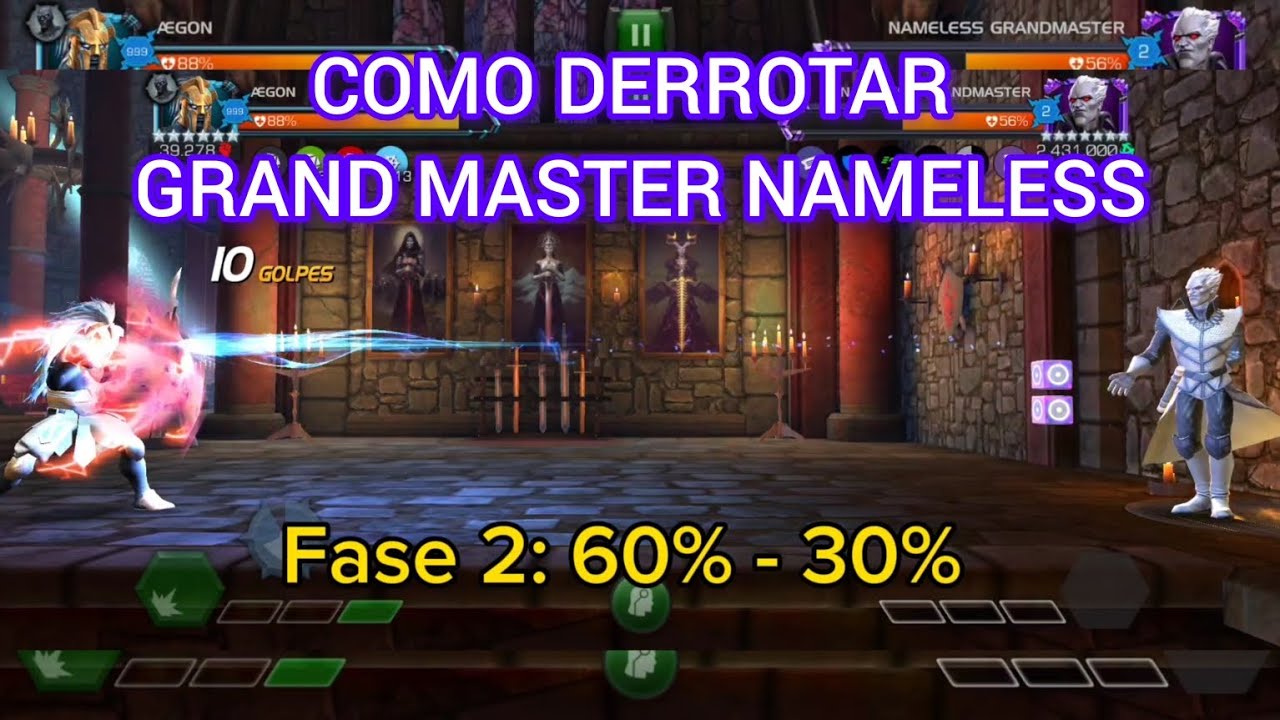 COMO DERROTAR AL GRANDMASTER NAMELESS EN NECROPOLIS - YouTube