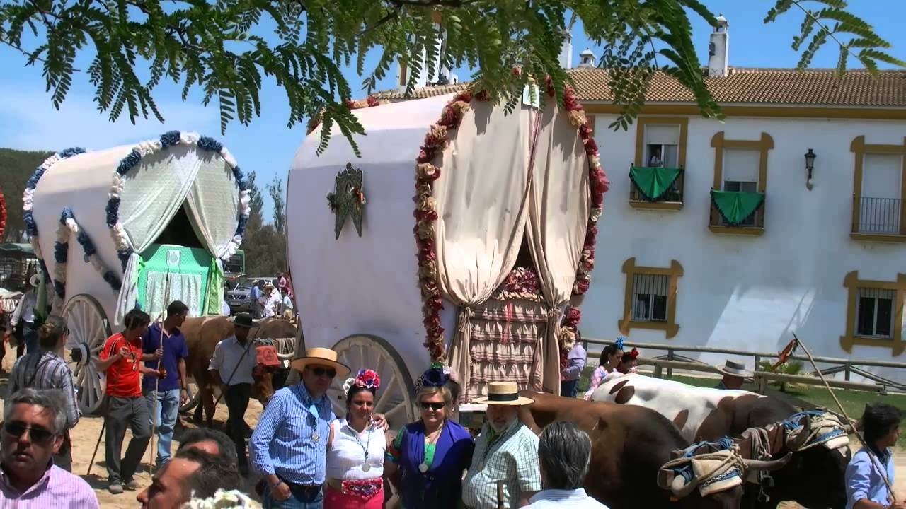El Rocio 2015 - Hermandad de Sevilla Entrada El Rocio 13/14 - YouTube