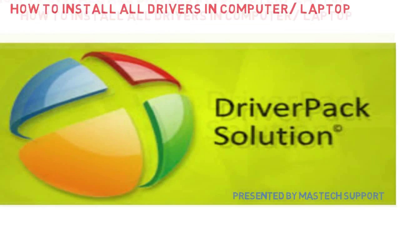 How to Install Any Computer/ laptop Drivers Free - YouTube