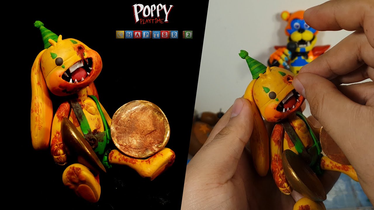 Dead Bunzo Bunny 🐰🤚POPPY PLAYTIME CHAPTER 2 PLASTILINA PORCELANA ...