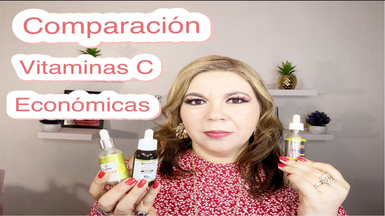 VITAMINAS C ECONOMICAS PARA PIEL OPACA Y SIN VIDA DE GARNIER Y DE PONDS ...