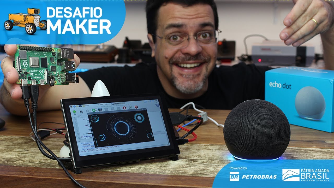 Como Conectar a Alexa no Raspberry Pi? - Desafio Maker - YouTube