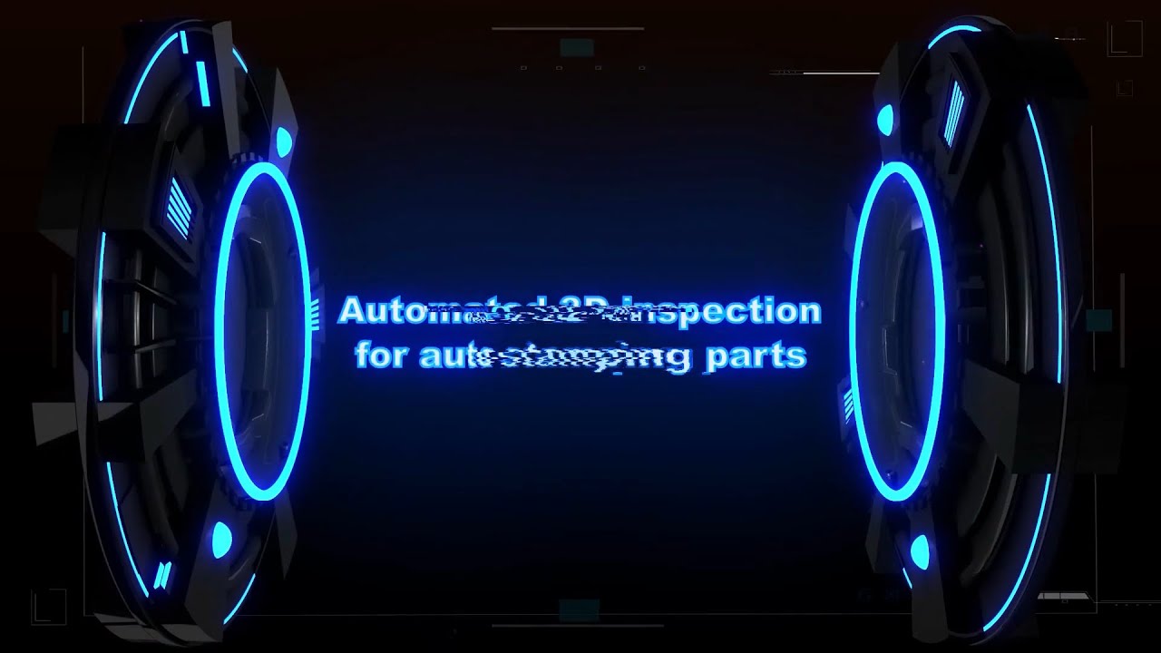 Scantech Automated 3D Inspection for Auto Stamping Parts - YouTube