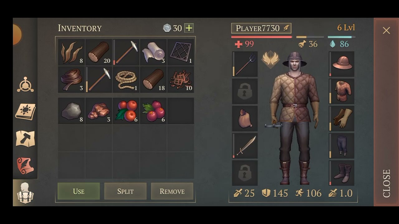 Grim Soul survival game. Basic gameplay. - YouTube