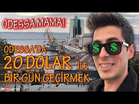 ODESSA'DA 20 DOLAR İLE BİR GÜN GEÇİRMEK! ODESSA MAMA