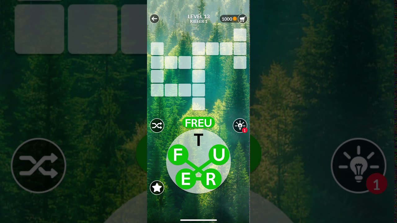 WORDSCAPES Level 13 Lösung Deutsch - YouTube