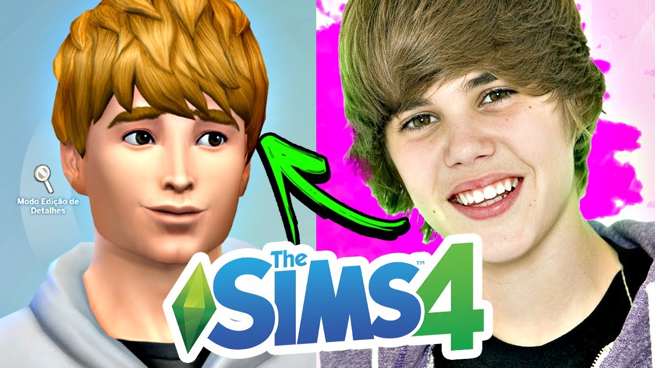 JUSTIN BIEBER NO THE SIMS 4! - YouTube