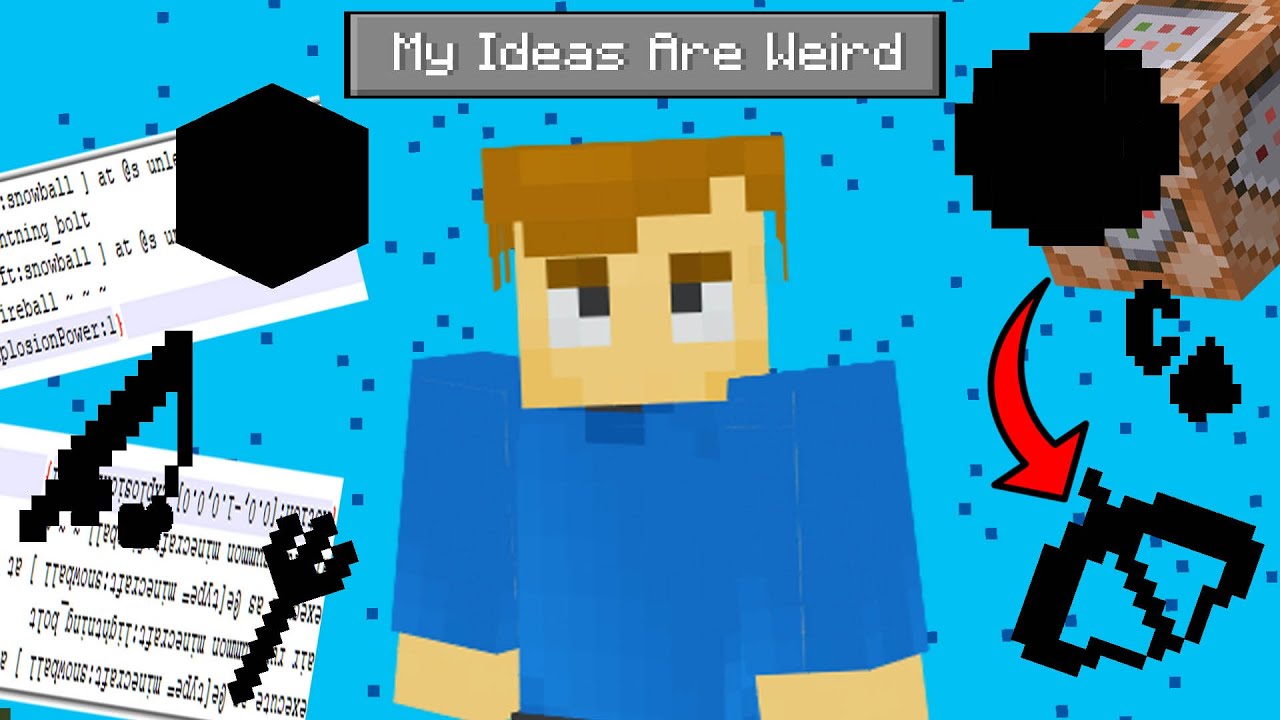 I Made My IDEAS In Minecraft! - YouTube