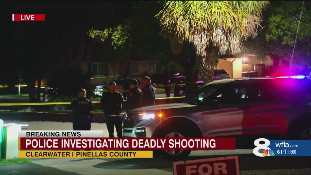 Man killed in Clearwater shooting, police say - YouTube