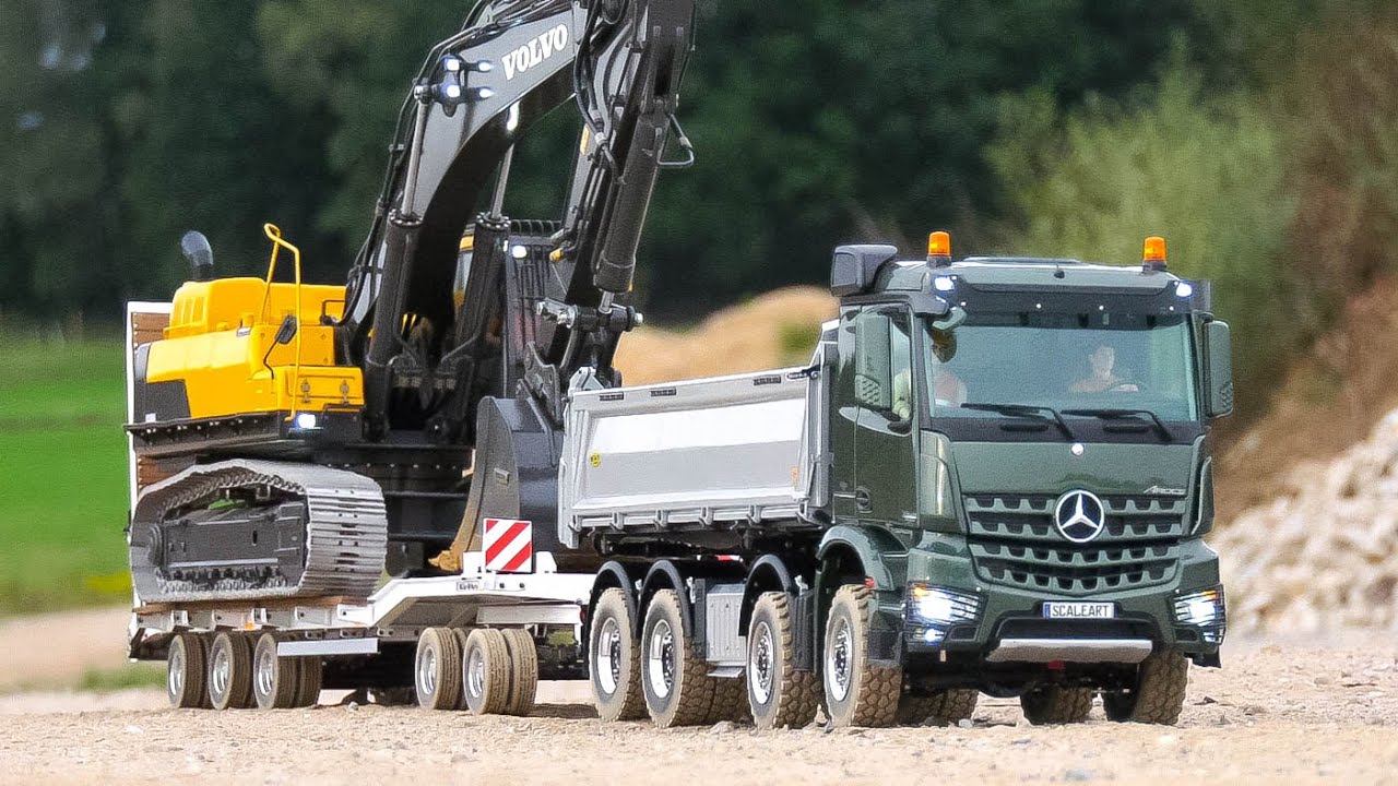 AWESOME SCALEART RC TRUCKS, RC HYDRAULIC EXCAVATORS, RC TRACTORS, RC ...
