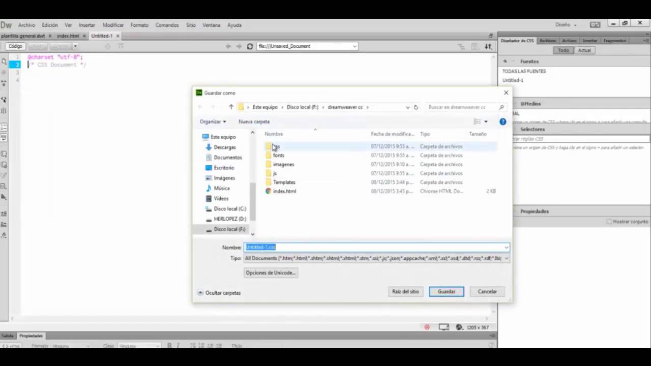 Dreamweaver CC 2015 - YouTube