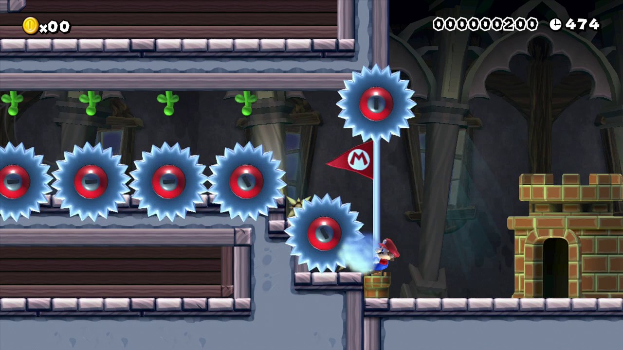 Super Mario Maker | Ladder Safety - Clear - YouTube