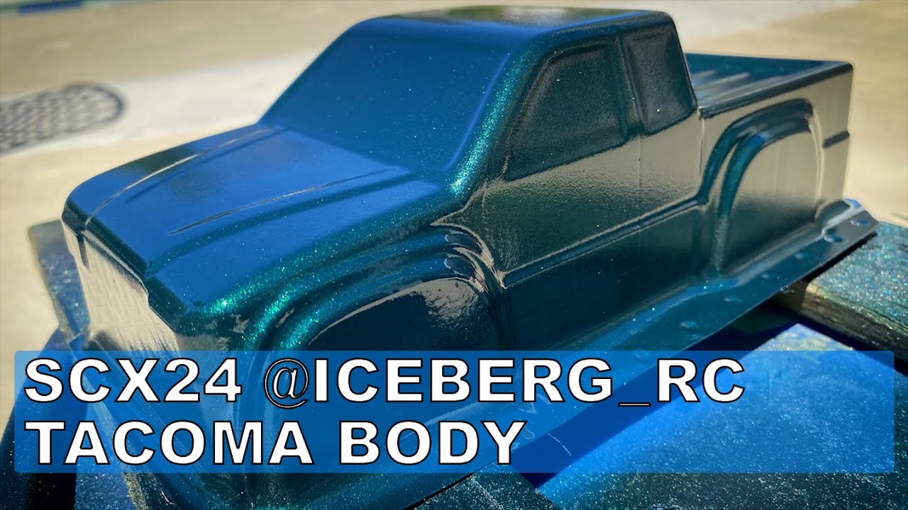 Axial SCX24 Tacoma Build Ep.3 @iceberg_rc Tacoma Body - YouTube