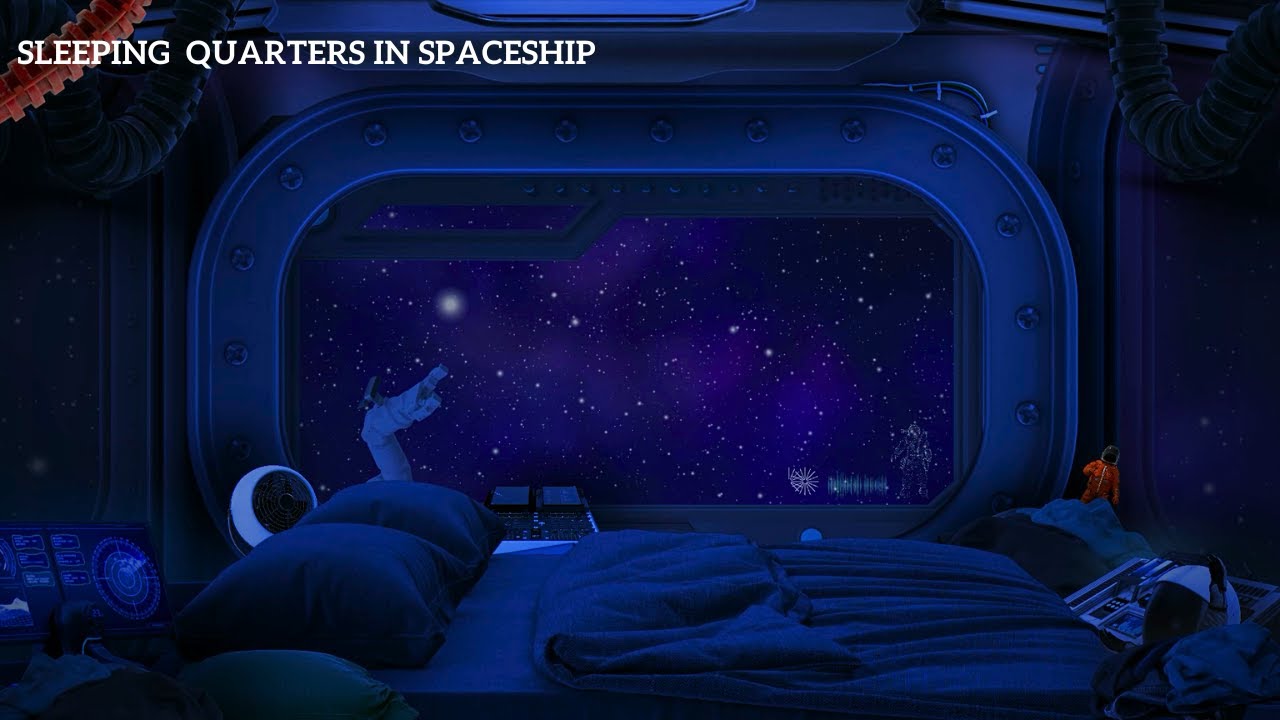 Bed Time in Space || Space Ambience for sleeping || 10 Hours Nonstop ...