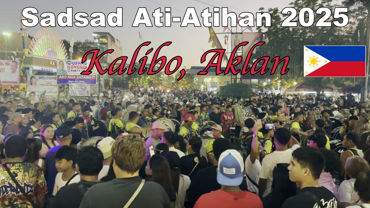 Ati-Atihan Festival Bisperas - Kalibo Sadsad Ati-Atihan 2025 - YouTube
