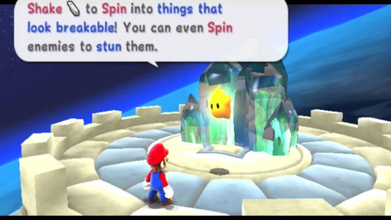 Super Mario Galaxy - Gate - Gateway Galaxy - Grand Star Rescue (First ...