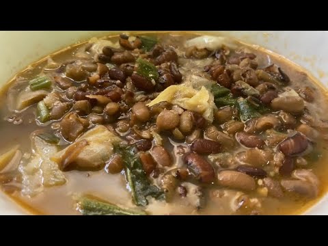 How to cook Naga dal with cabbage recipe ||Simple & healthy Naga food ...