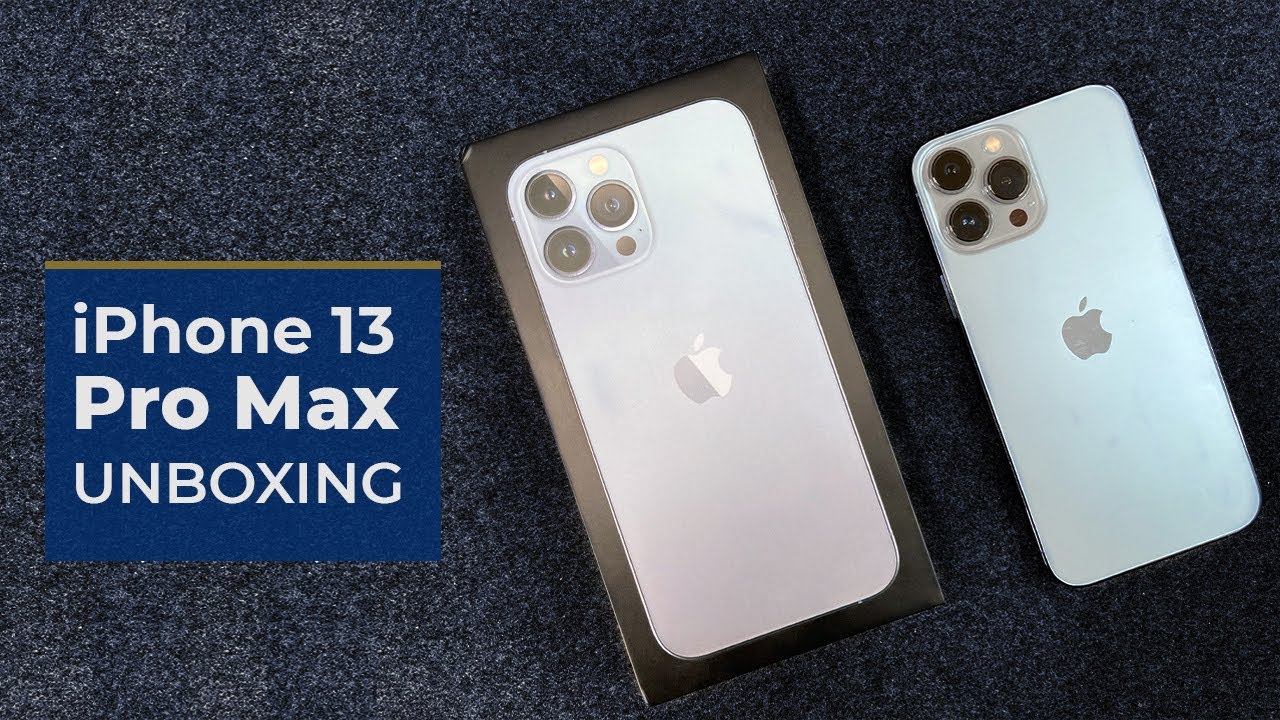 iPhone 13 Pro Max unboxing - YouTube