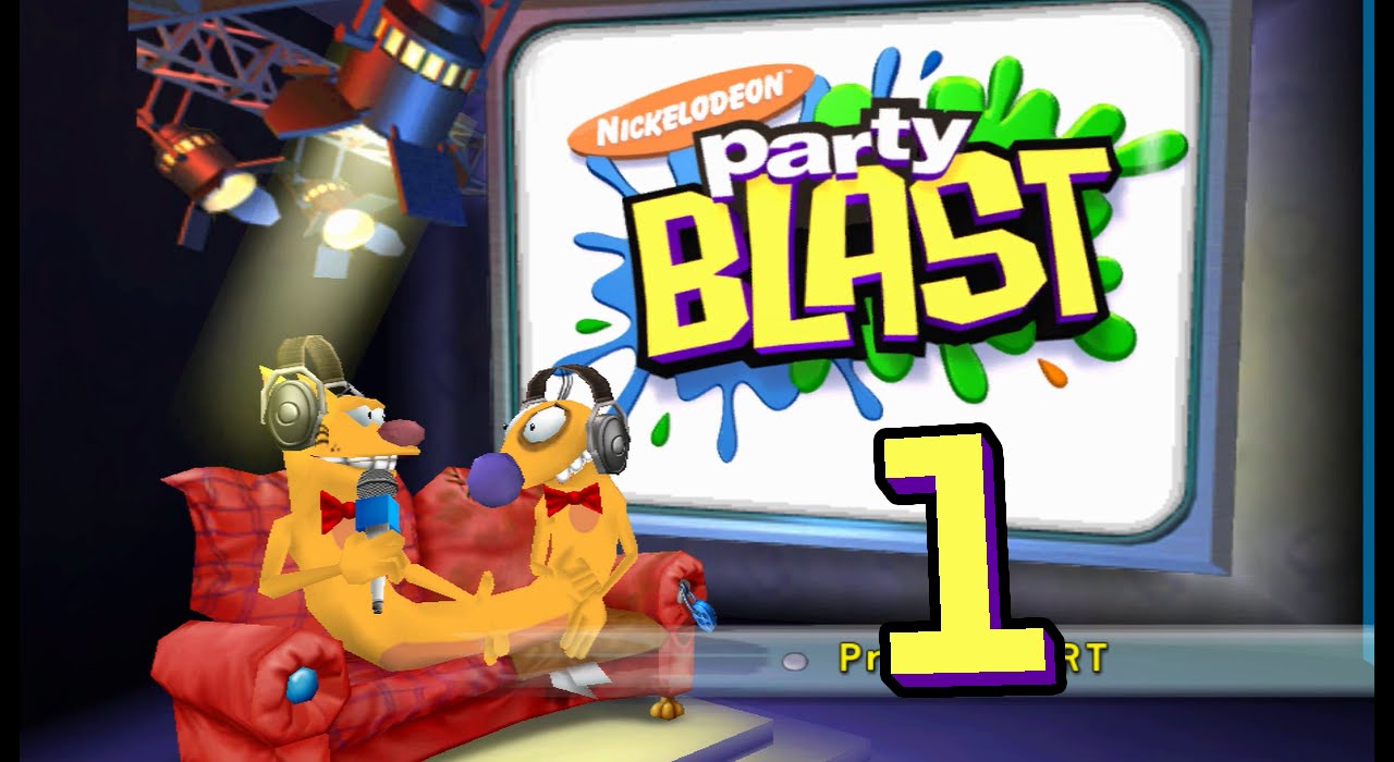 Let's Play Nickelodeon Party Blast, ep 1: Going way back - YouTube