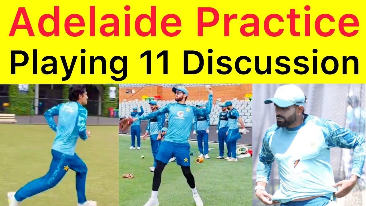 Adelaide 🛑 Pakistan "Tough Training" session before 2nd ODI | Playing ...