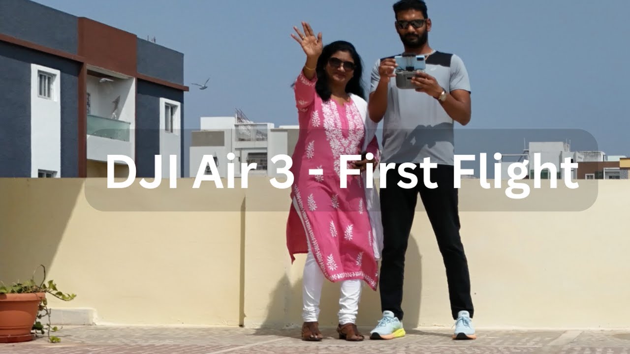 Drone's First Flight - YouTube