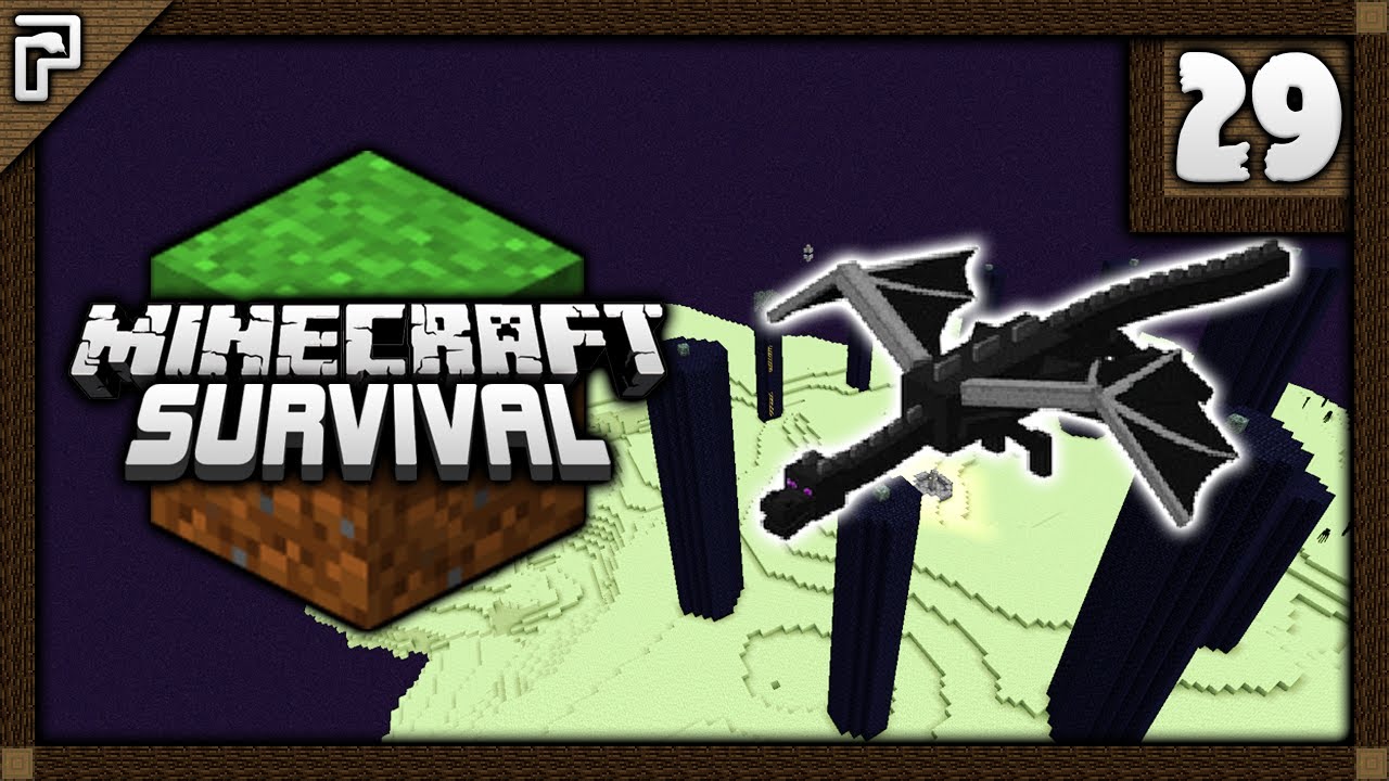 💎 Ender Dragon Battle! Enchanting Master! | Let's Play Minecraft ...