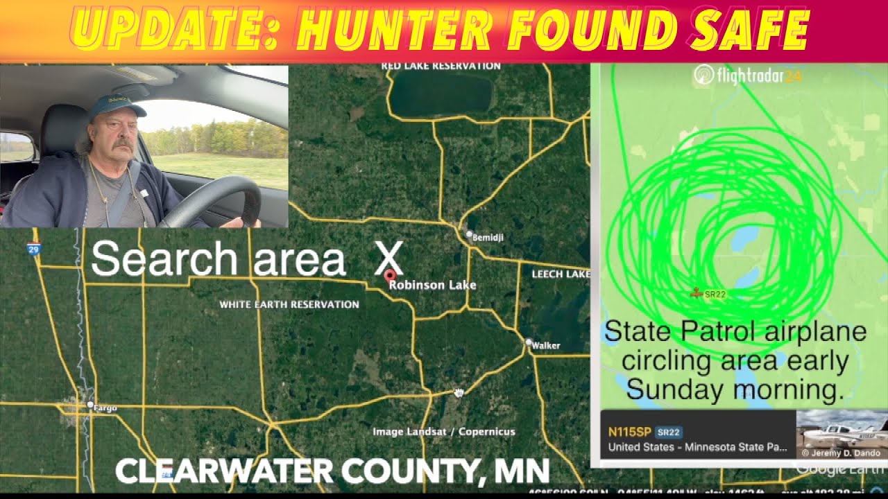 UPDATE: Missing St. Paul Hunter Found Safe In Clearwater County, MN ...