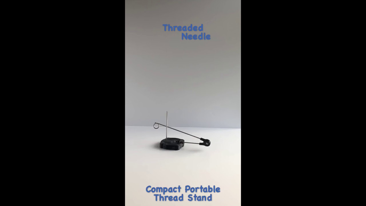 Compact Portable Thread Stand - YouTube