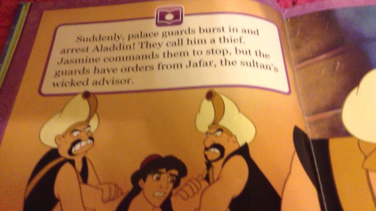 Disney Princess story Reader - Aladdin - YouTube